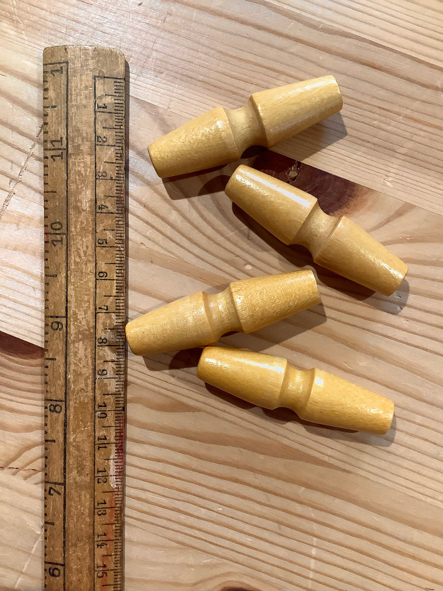 Wooden Paddington Toggle Button - 57mm – The Eternal Maker