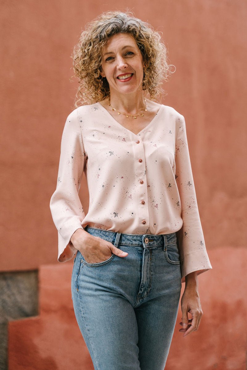 Geneva Blouse - Liesl + Co Digital Download Sewing Pattern – The ...